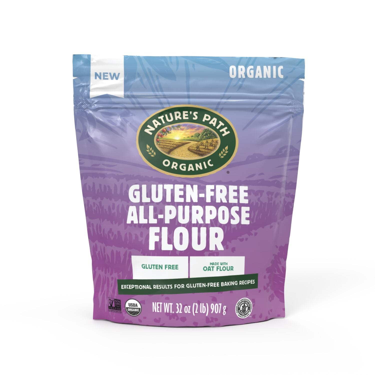 Nature's Path Organic Gluten Free All Purpose Flour, 32 oz (Pack of 4 ...