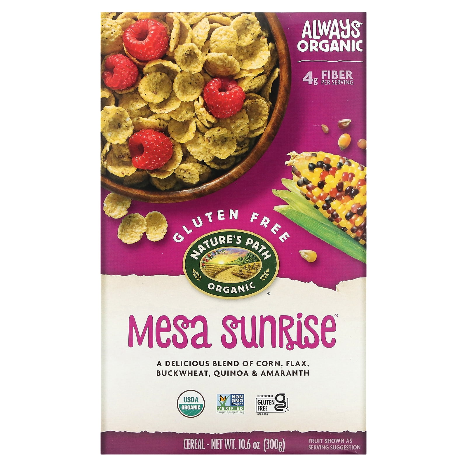 Nature's Path Organic Mesa Sunrise Cold Cereal 10oz Box - Walmart ...