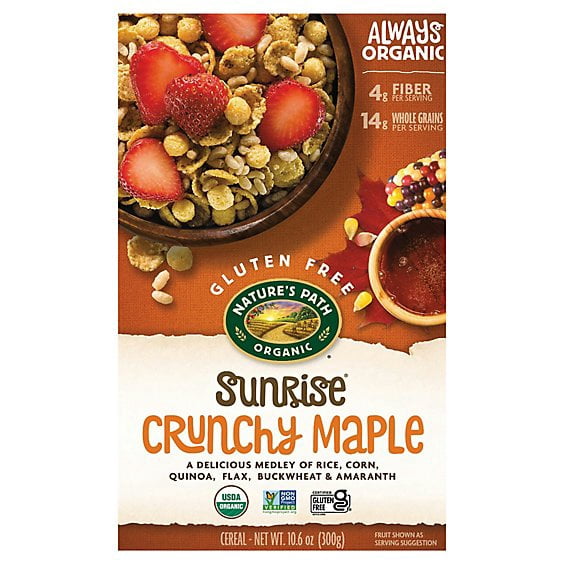 Nature's Path Organic Sunrise Crunchy Maple Gluten Free Breakfast ...