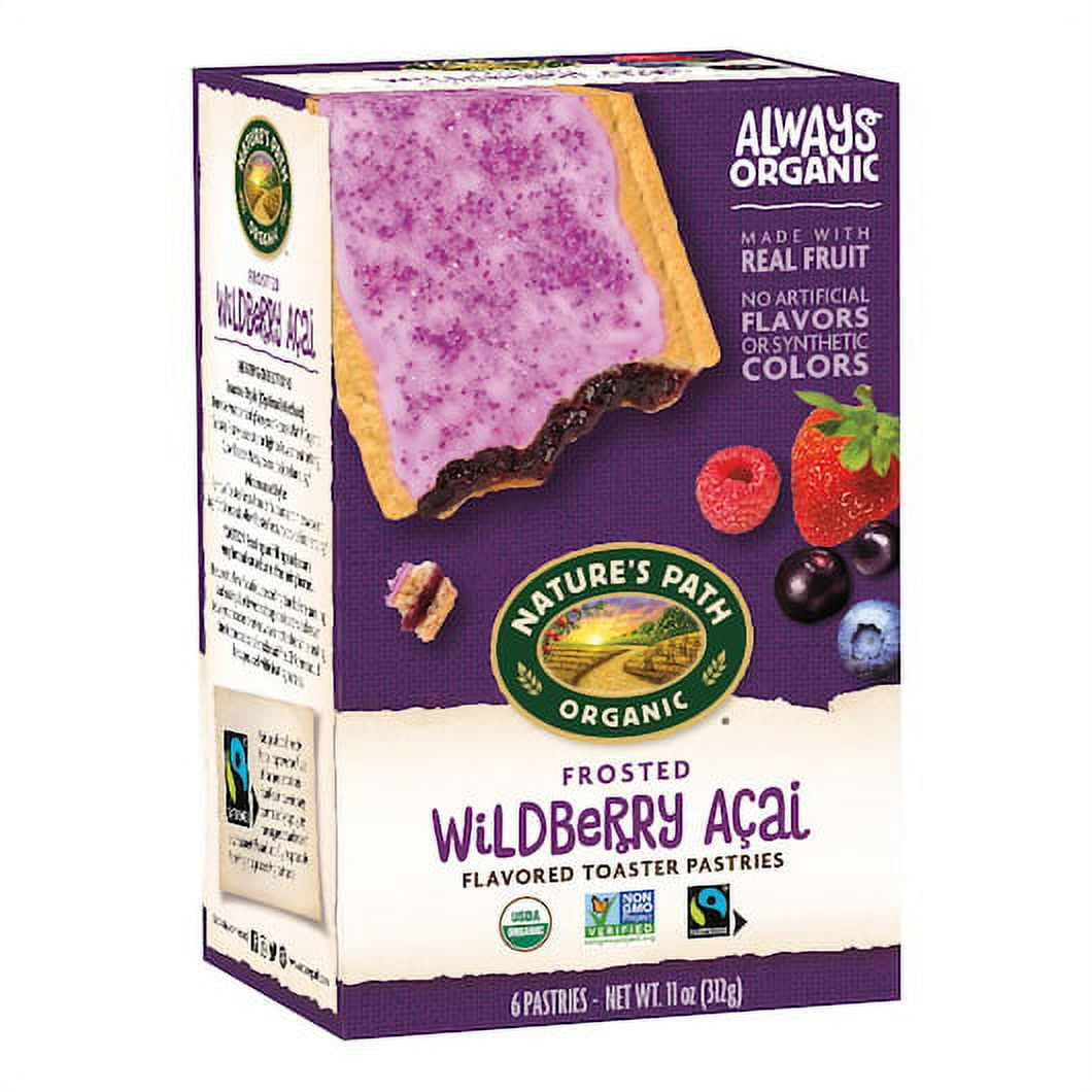 Nature's Path Organic Frosted Wildberry Açai Toaster Pastries, 11 oz ...