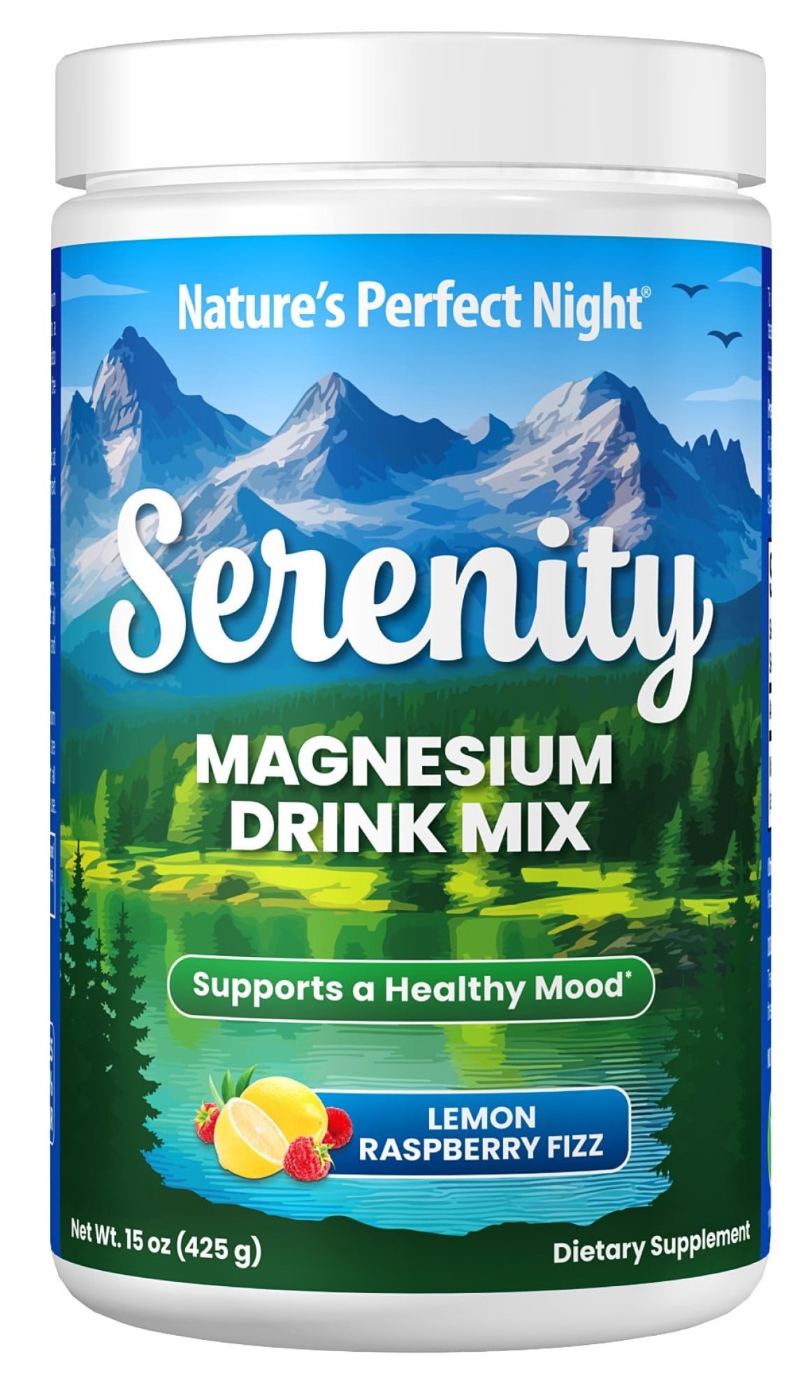 Nature’s Perfect Night, Serenity Magnesium Drink Mix Supplement, Lemon ...