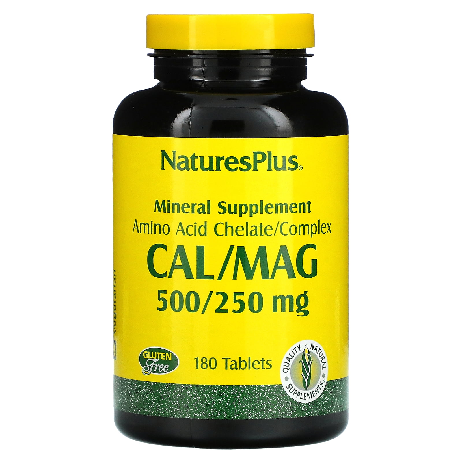 Nature's Plus Calcium/Magnesium 500mg/250mg 180 Tablet - Walmart.com