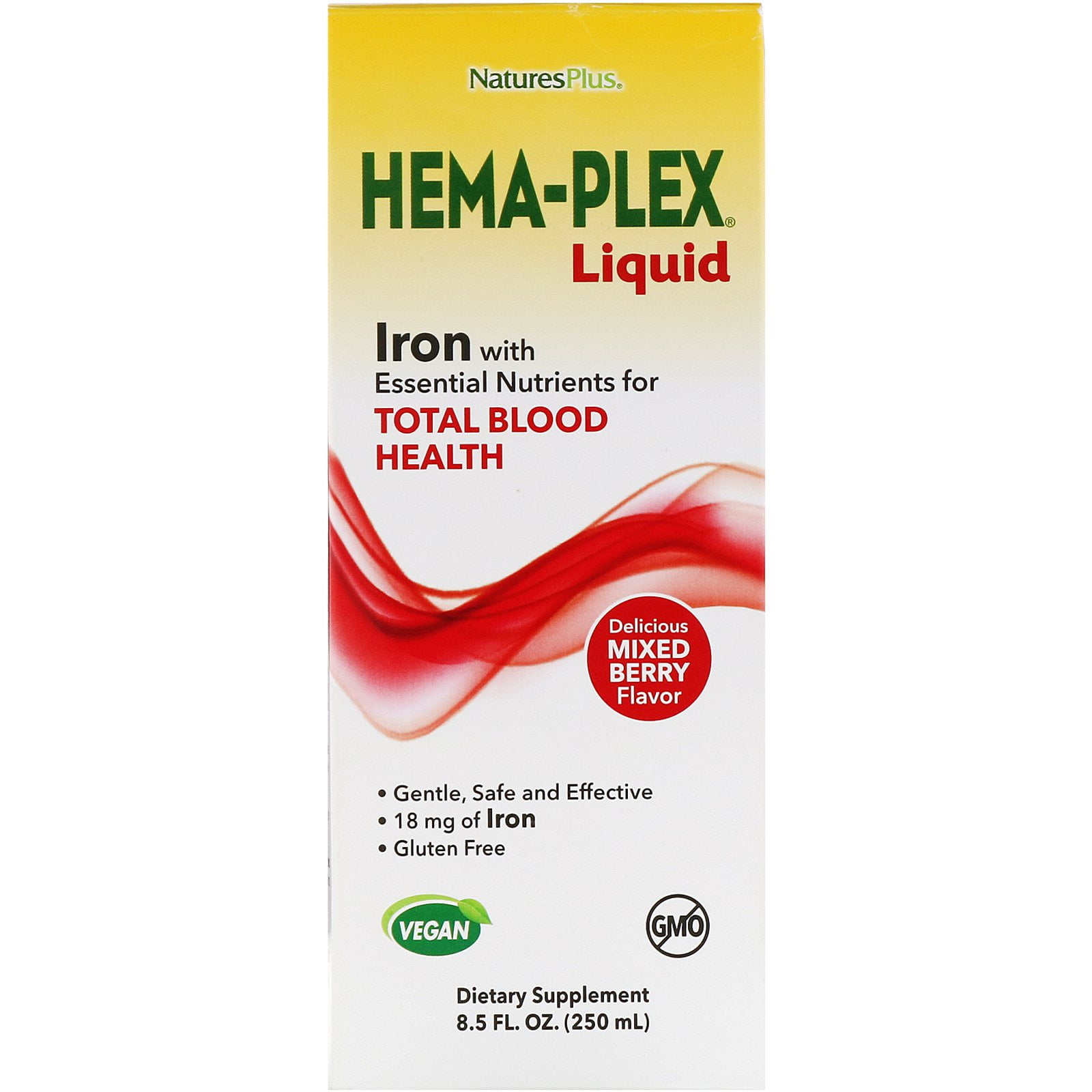 Nature's Plus Hema-Plex Liquid 8.5 oz Liquid - Walmart.com