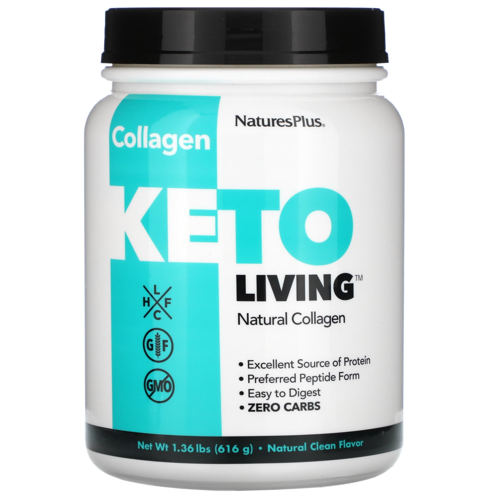 Nature's Plus Keto Living Collagen 1.36 lb Powder - Walmart.com