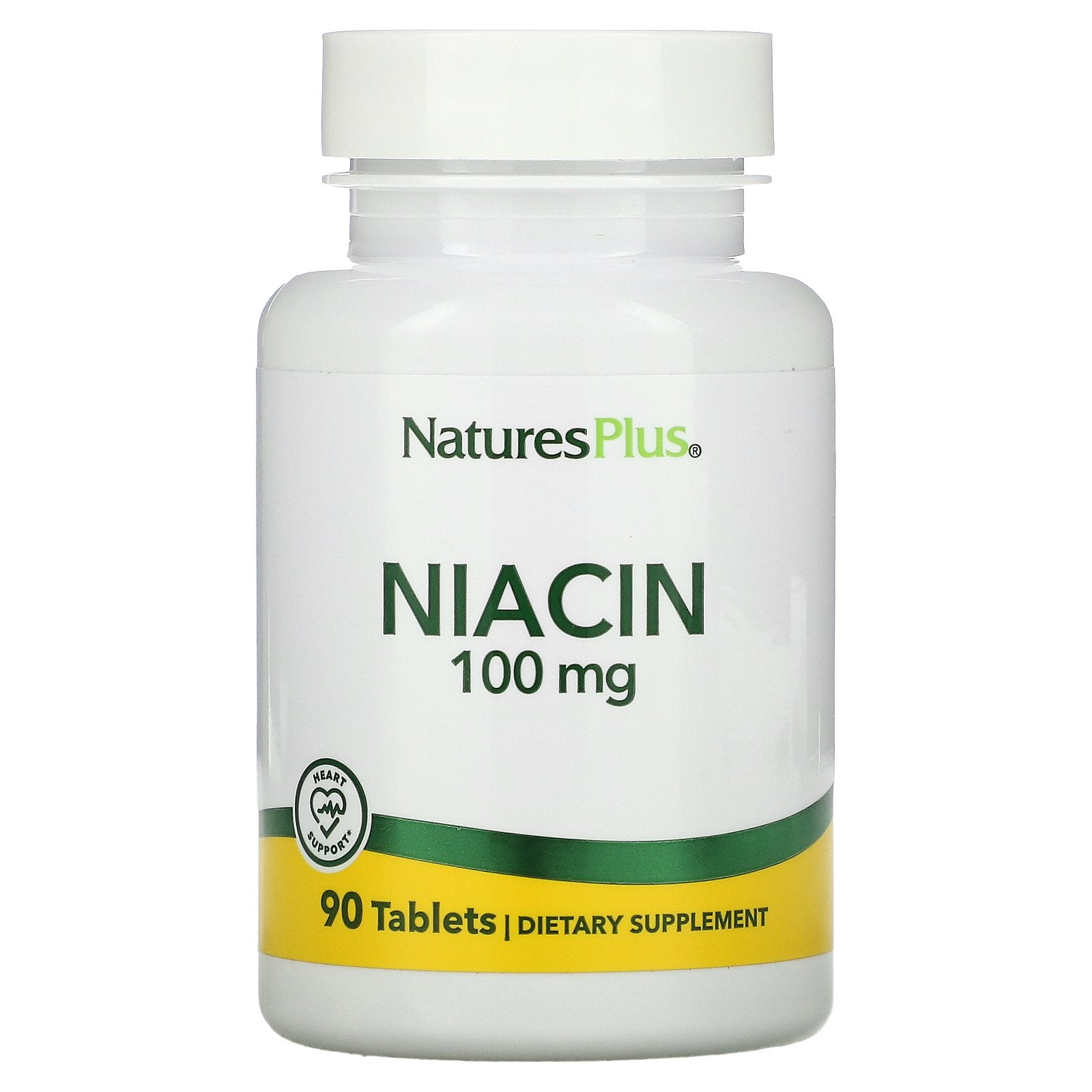 Nature's Plus Niacin, 100 mg, 90 Tablets - Walmart.com