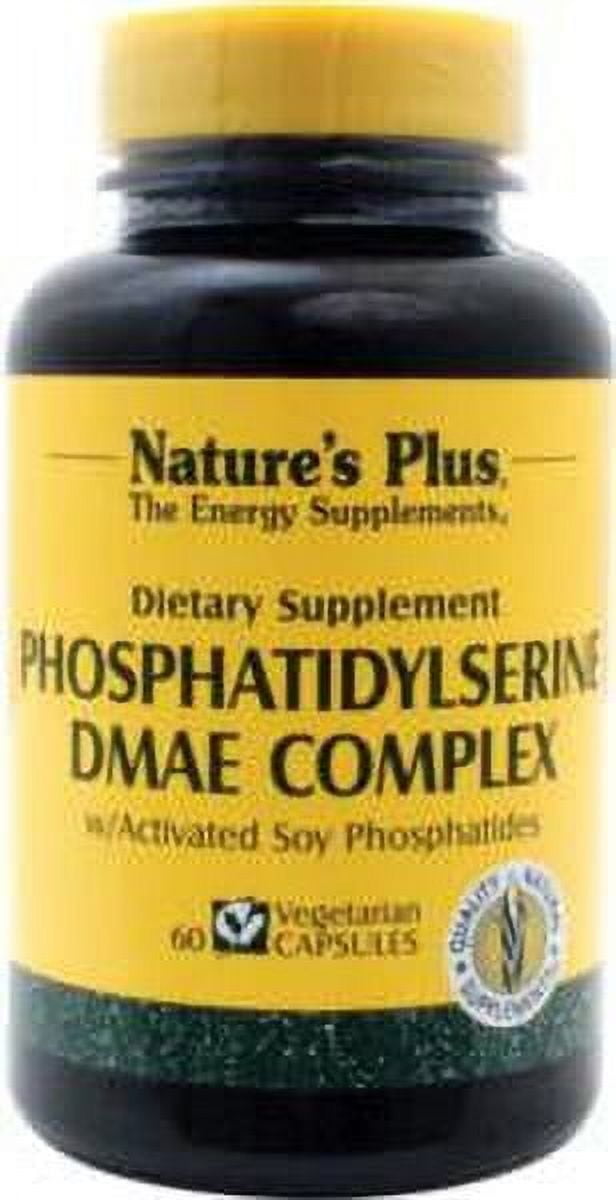 Nature's Plus Phosphatidylserine DMAE Complex, Nutritional Health ...