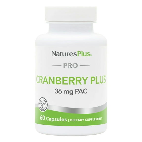 Nature's Plus Pro Cranberry Plus-36mg PAC 60 Capsule - Walmart.com