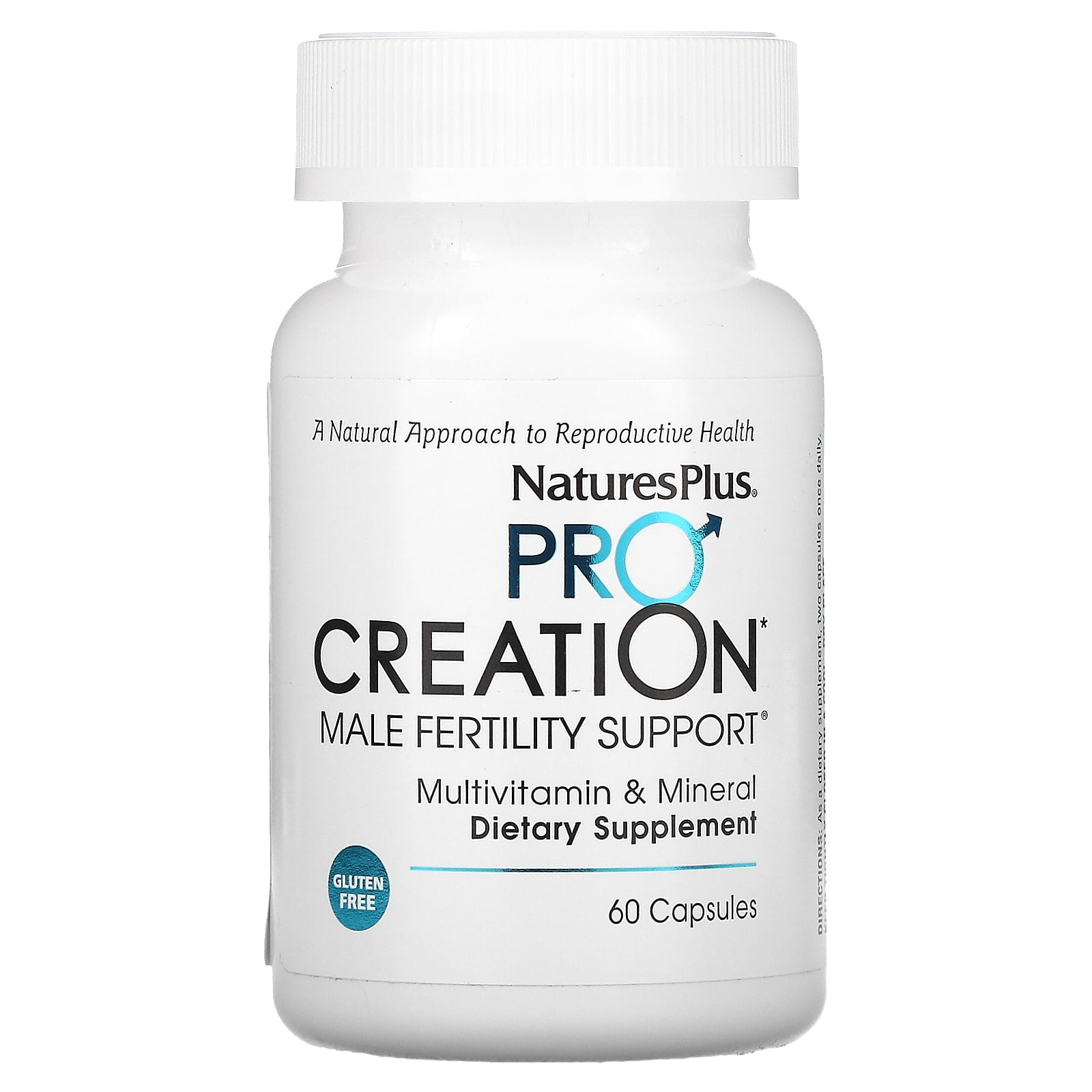 Nature's Plus ProCreation Hormone Vitamins, Male Fertility Pills ...