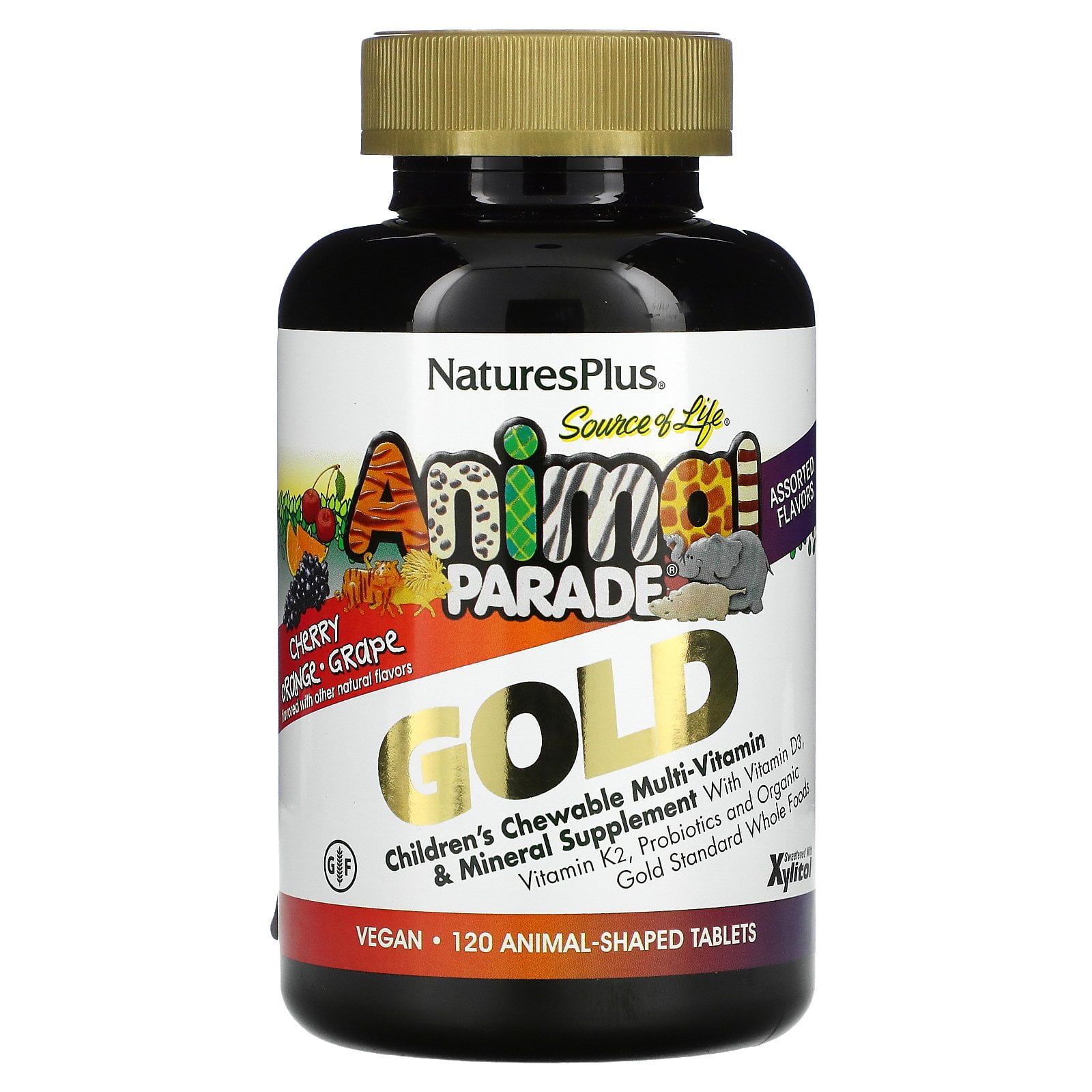 Nature's Plus Source of Life, Animal Parade Gold, Children's Chewable ...