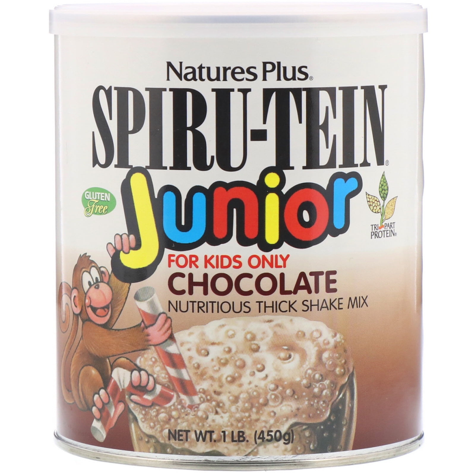 Nature's Plus Spiru-Tein Junior, Nutritious Protein Soy Drink ...