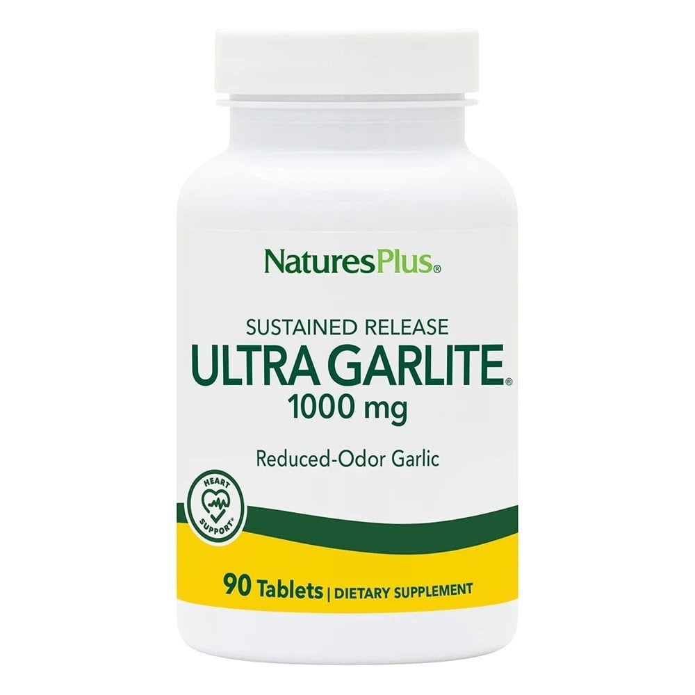 Nature's Plus Ultra Garlite 1000mg Time Release 90 Sustained Release ...