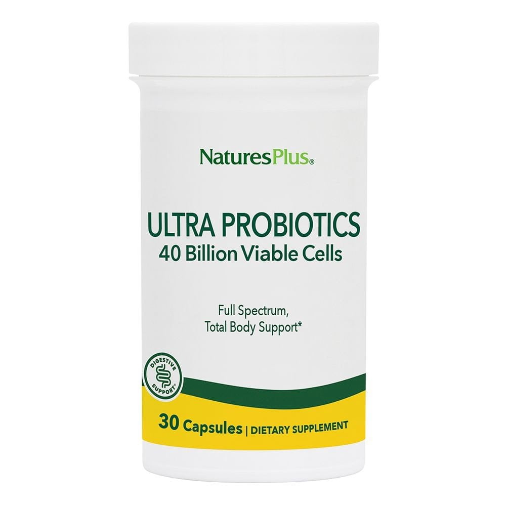 Nature's Plus - Ultra Probiotics With ViaShield Maximum Strength - 30 ...