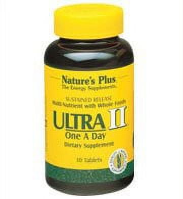 Nature's Plus Ultra Two Multivitamin with Zinc, 90 Sustained Release ...