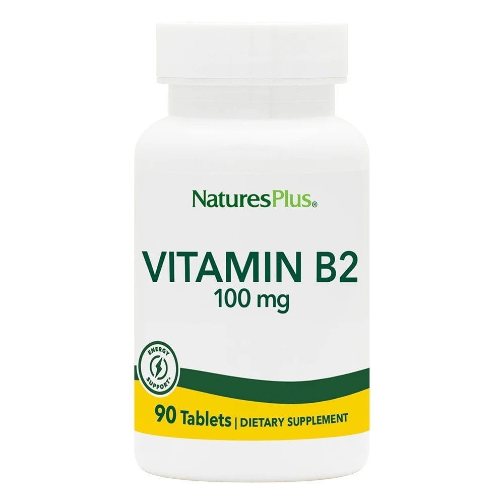 Nature's Plus Vitamin B-2 100mg 90 Tablet - Walmart.com
