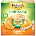 Nature's Premium Fruit Pearls, Frozen Fruit Snack, Orange & Cream, 2.3 ...