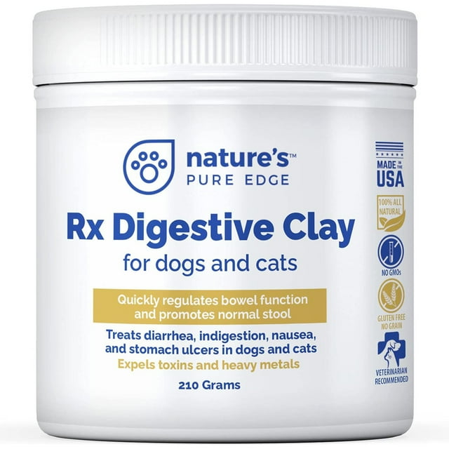 Nature's Pure Edge Digestive Clay Pet Nutritional Support, Anti ...