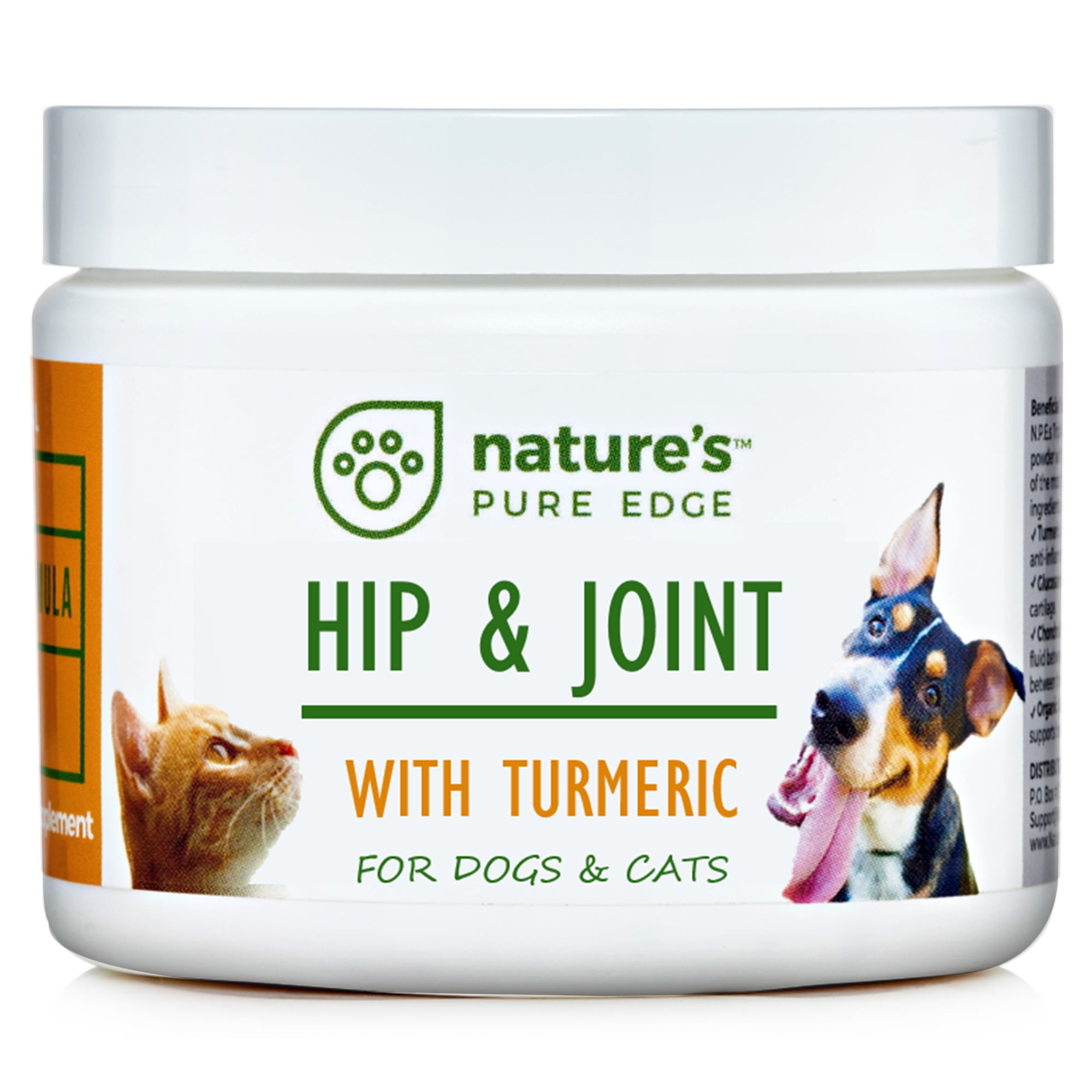 Nature's Pure Edge Pet Hip & Joint Support with Vitamins, Organic ...