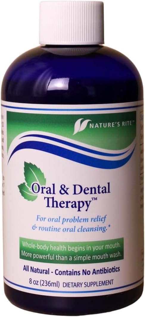 Nature's Rite Oral and Dental Therapy - Mouthwash for Fresh Breath and ...