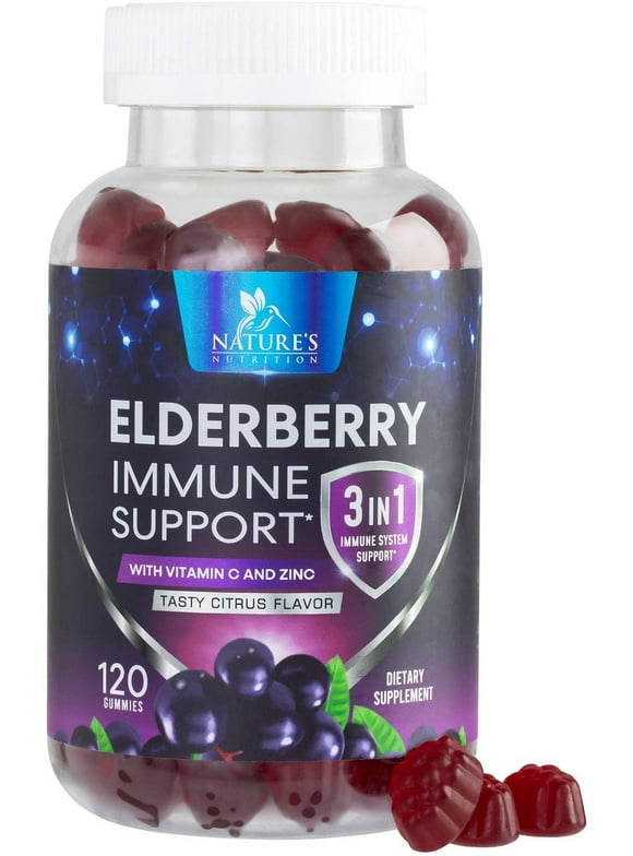 Elderberry Gummies in Immune Support - Walmart.com