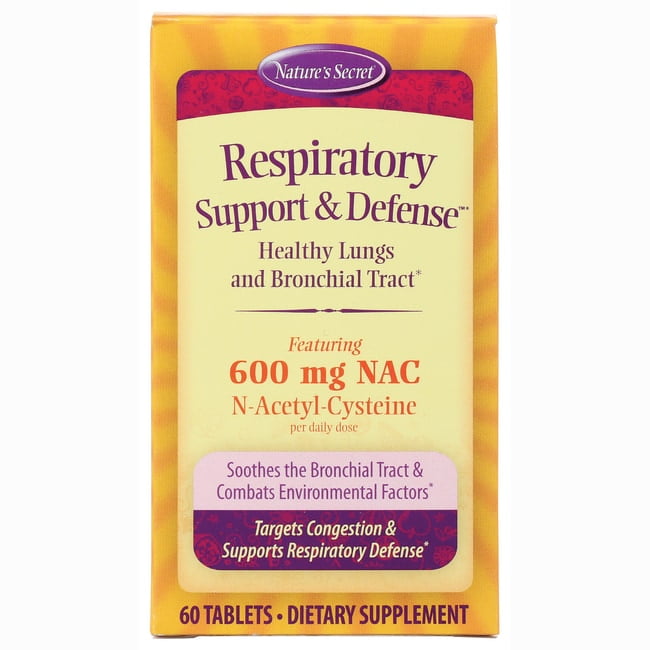 Nature's Secret Respiratory Support & Defense Capsules, 60 Ct - Walmart.com