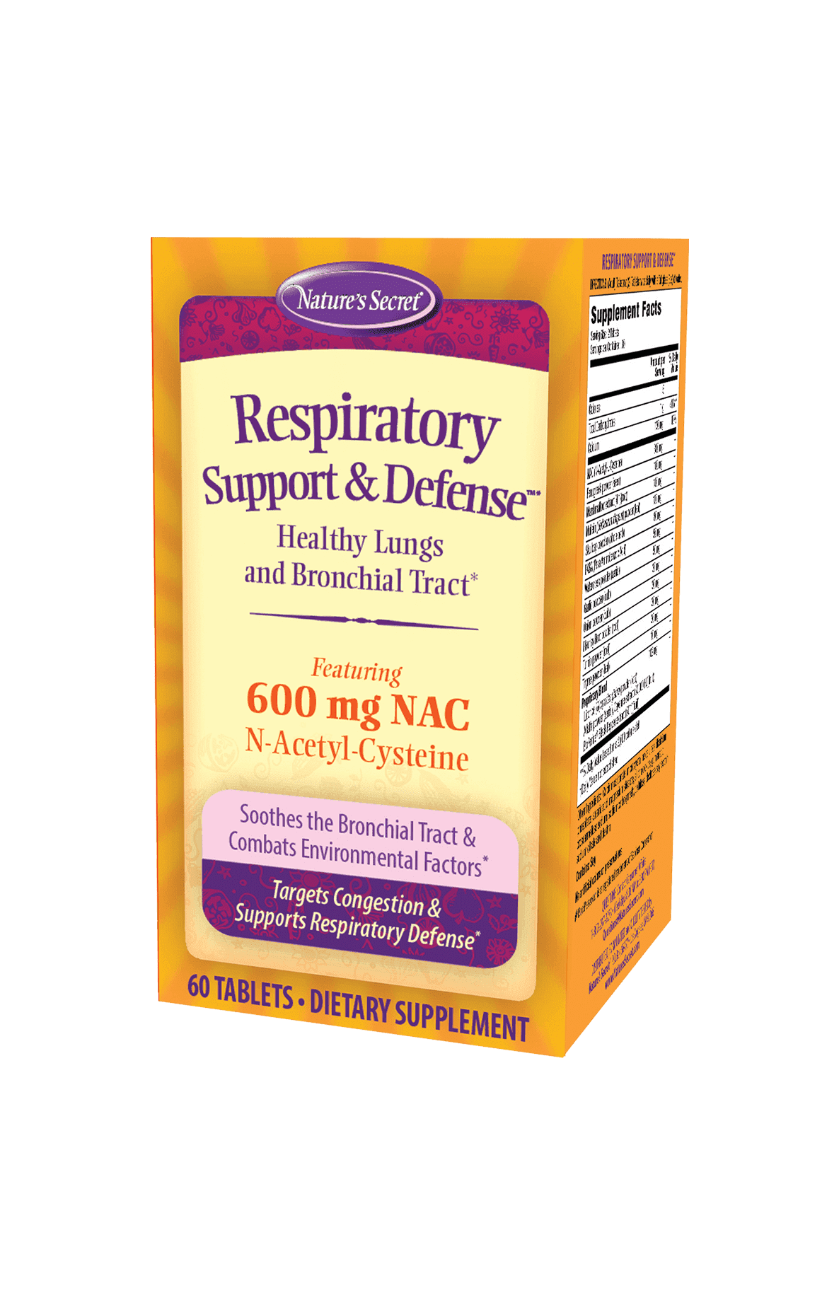 Nature's Secret Lung Health Supplements, Healthy Respiratory Support ...