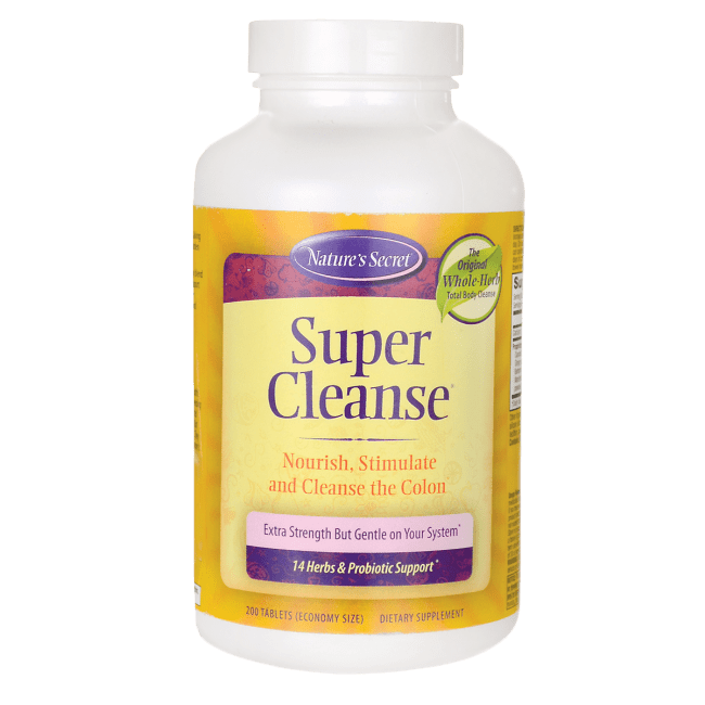 Nature's Secret Super Cleanse Capsules, 200 Ct - Walmart.com