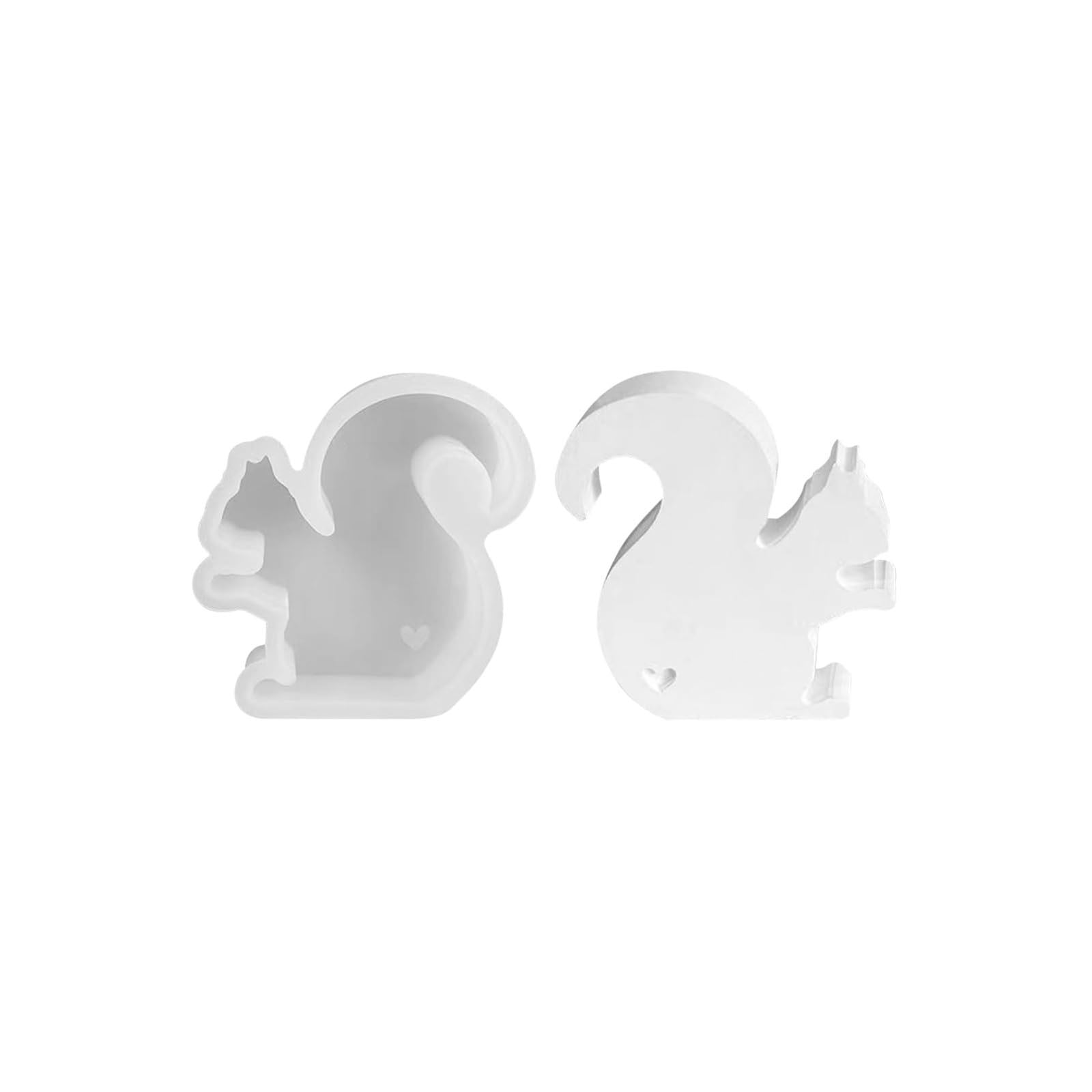 Nature's Squirrel Shaped Silicone For Resin Casting Capturing The Charm ...