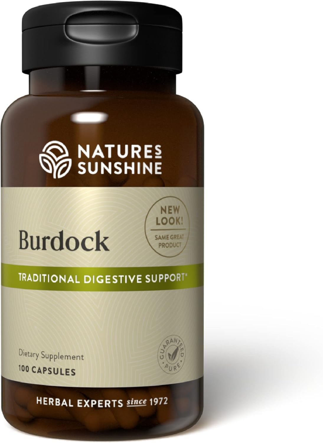 Nature's Sunshine - Burdock, 100 Capsules, Improve Your Respiratory ...