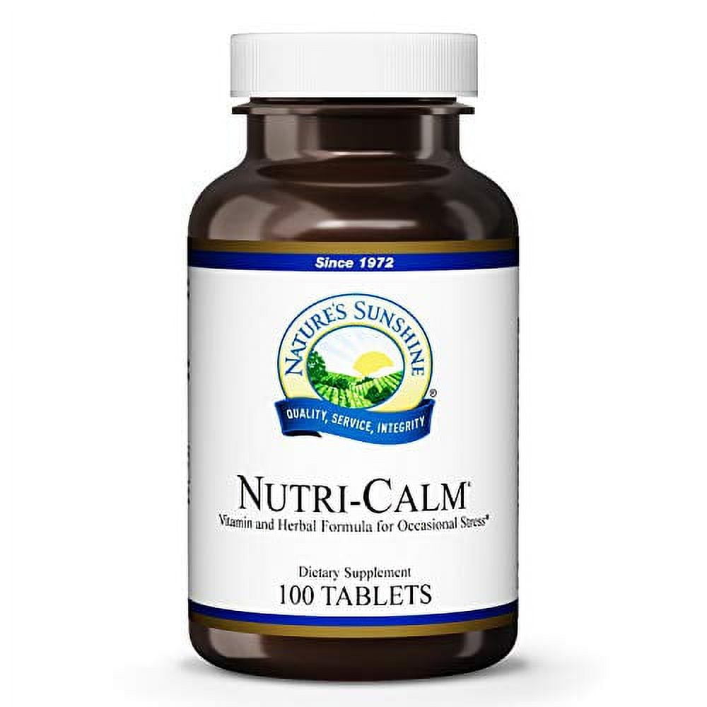 Natures Sunshine Nutri -Calm 100 Tablets Pack of 2 Philippines | Ubuy