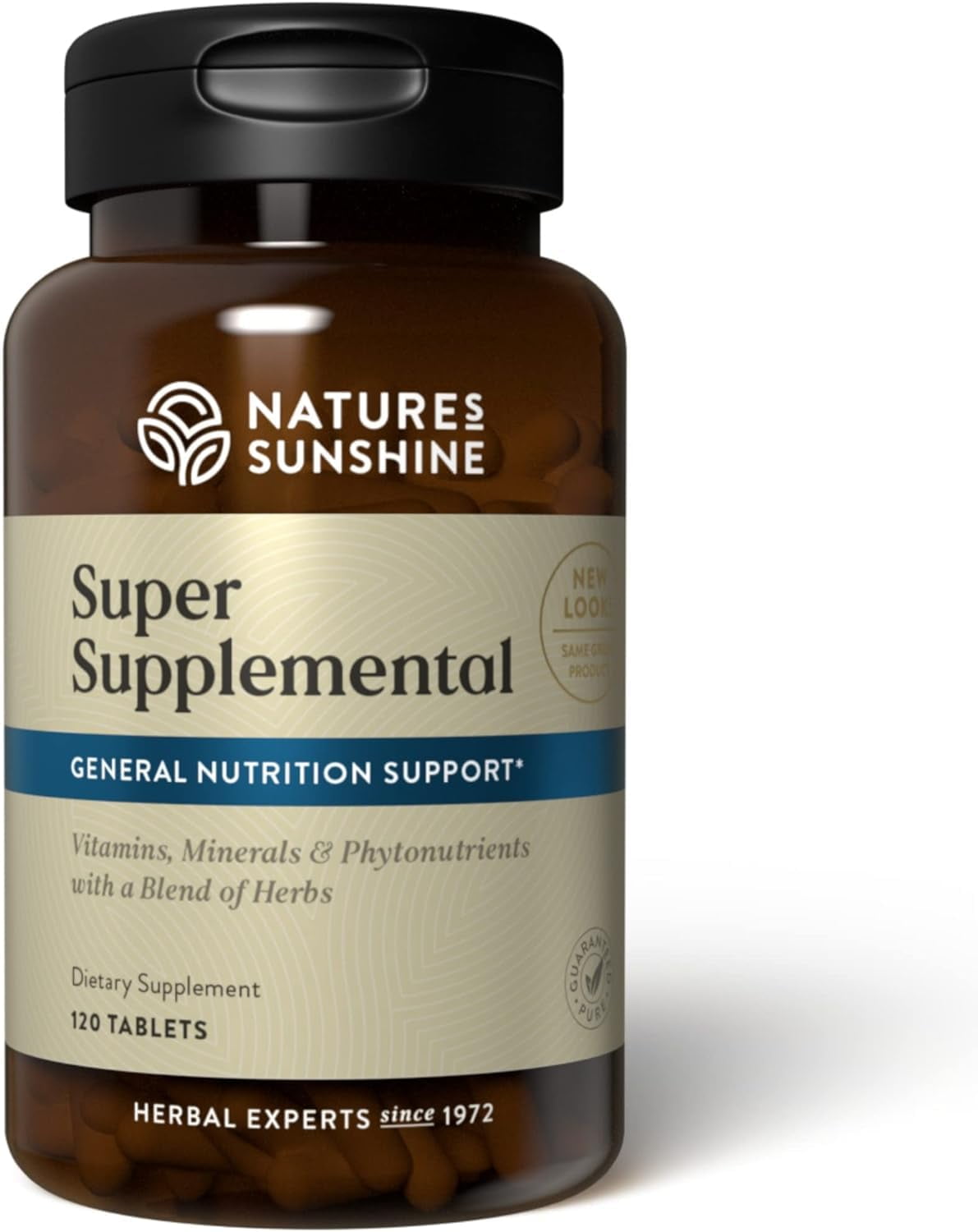 Nature's Sunshine Super Supplemental: Complete Multivitamin with Minerals, Antioxidants & More ...