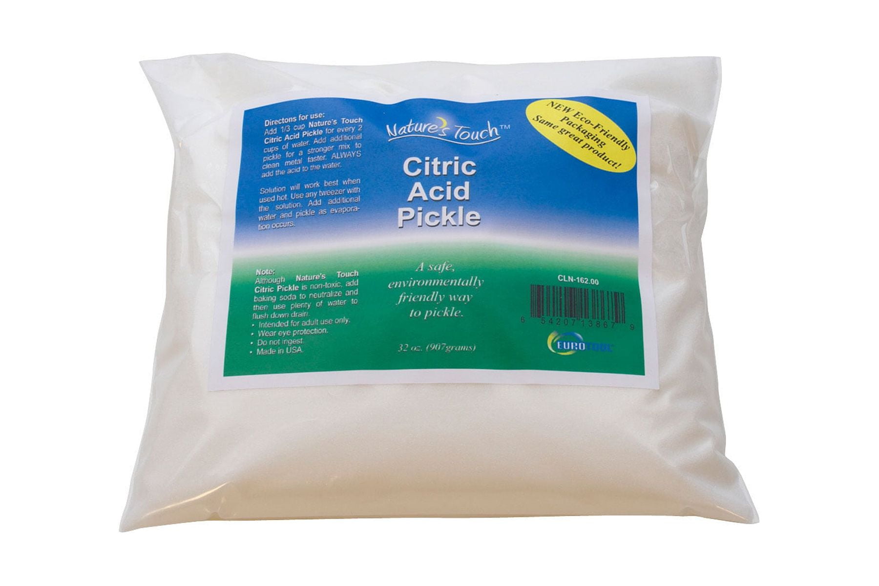 Nature's Touch Citric Acid Pickle Solution, 32 Ounces - Walmart.com