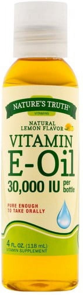 Nature's Truth E-Oil Skin Care Oil Lemon Scented (Pack of 10) - Walmart.com