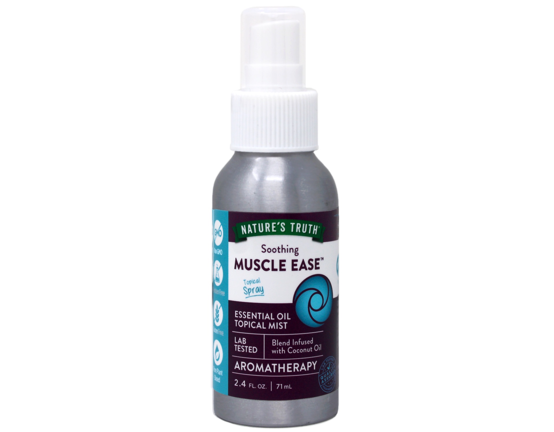 Nature's Truth Muscle Ease Soothing Essential Oil Blend 2.4 oz (Pack of ...