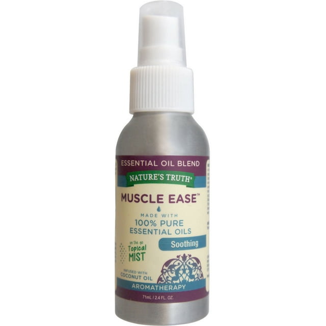 Nature's Truth Muscle Ease Soothing Essential Oil Blend 2.4 oz (Pack of ...