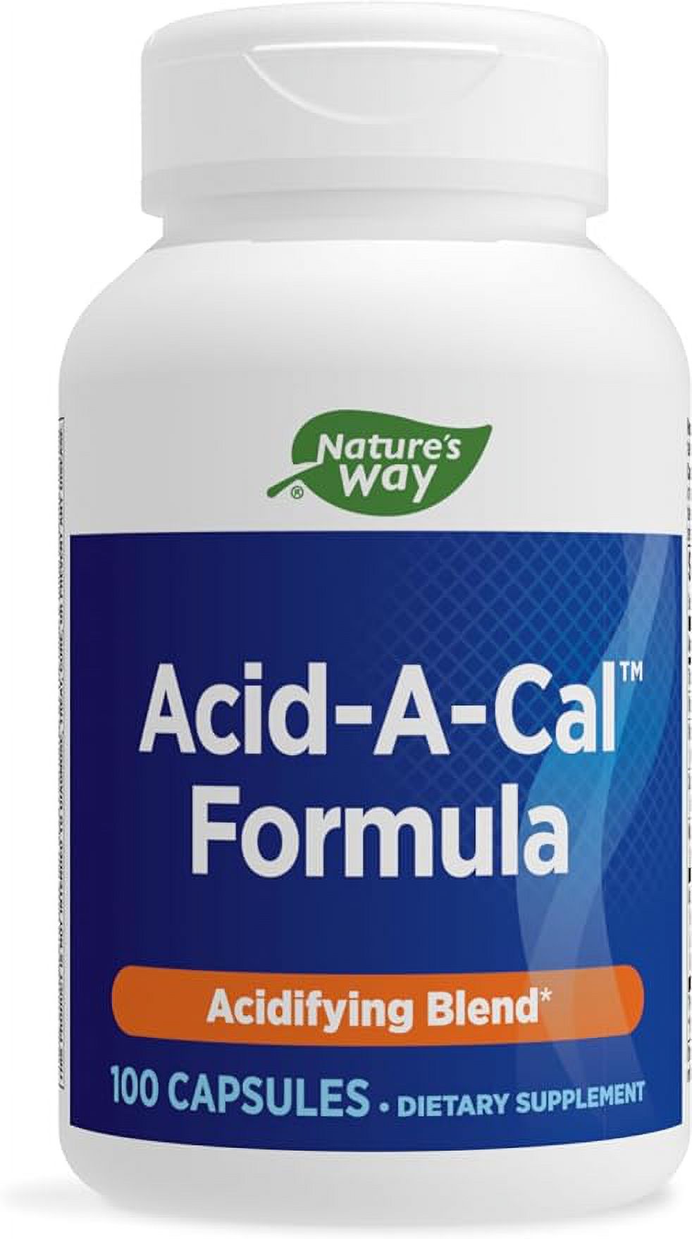 Nature's Way Acid-A-Cal, 100 Vegetarian Capsules - Walmart.com