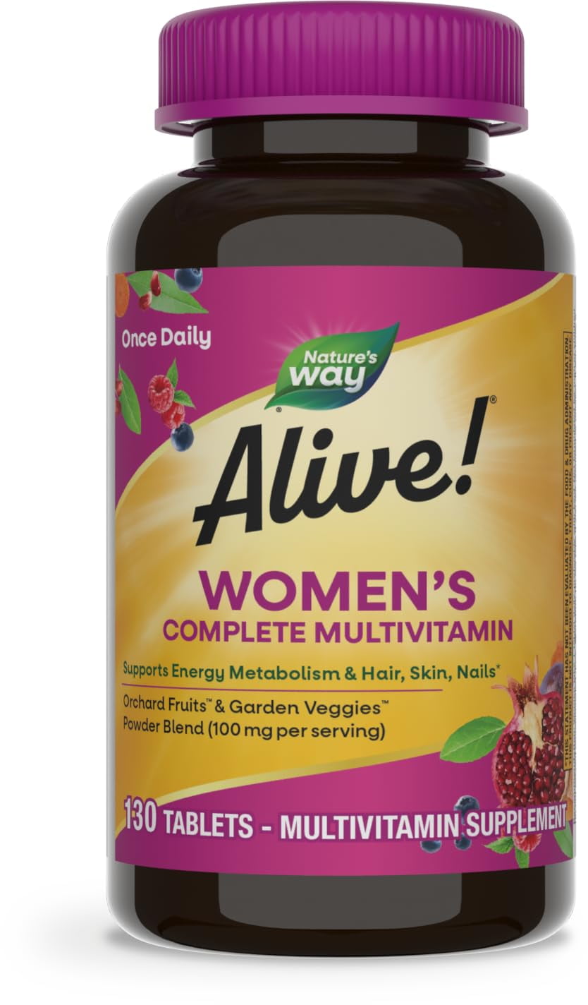 Nature's Way Alive! Daily Complete Multivitamin for Women, Supports ...