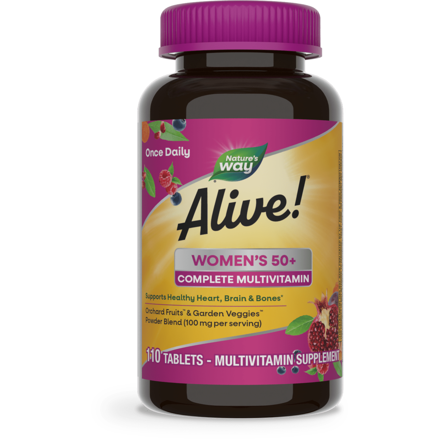 Nature's Way Alive! Women's 50+ Complete Multivitamin Tablets, B ...