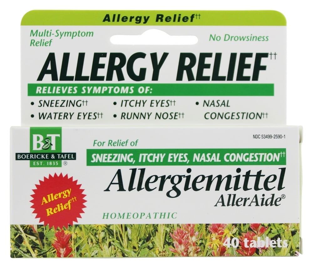 Nature's Way Allergiemittel AllerAide, Homeopathic Allergy Relief, 40 ...