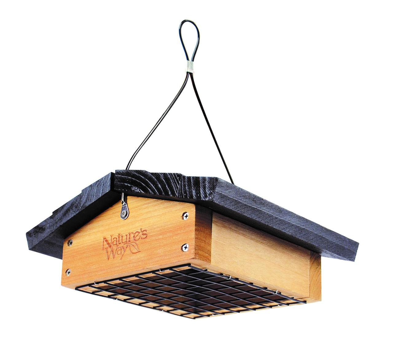Squirrel-X Squirrel Resistant Suet Bird Feeder for Finches, 2 Cake ...