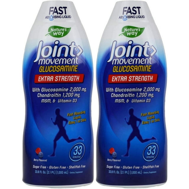 Nature's Way Extra Strength Joint Movement Natural Berry Flavor 33.8 oz ...