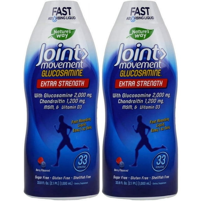 Nature's Way Supplement - Extra Strength Joint Support Liquid, Berry ...