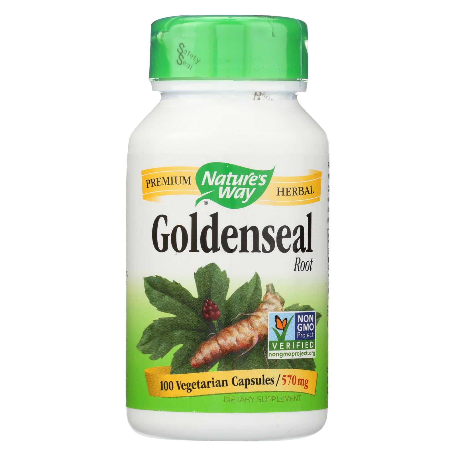 Nature's Way Goldenseal Root - 100 Capsules - Walmart.com