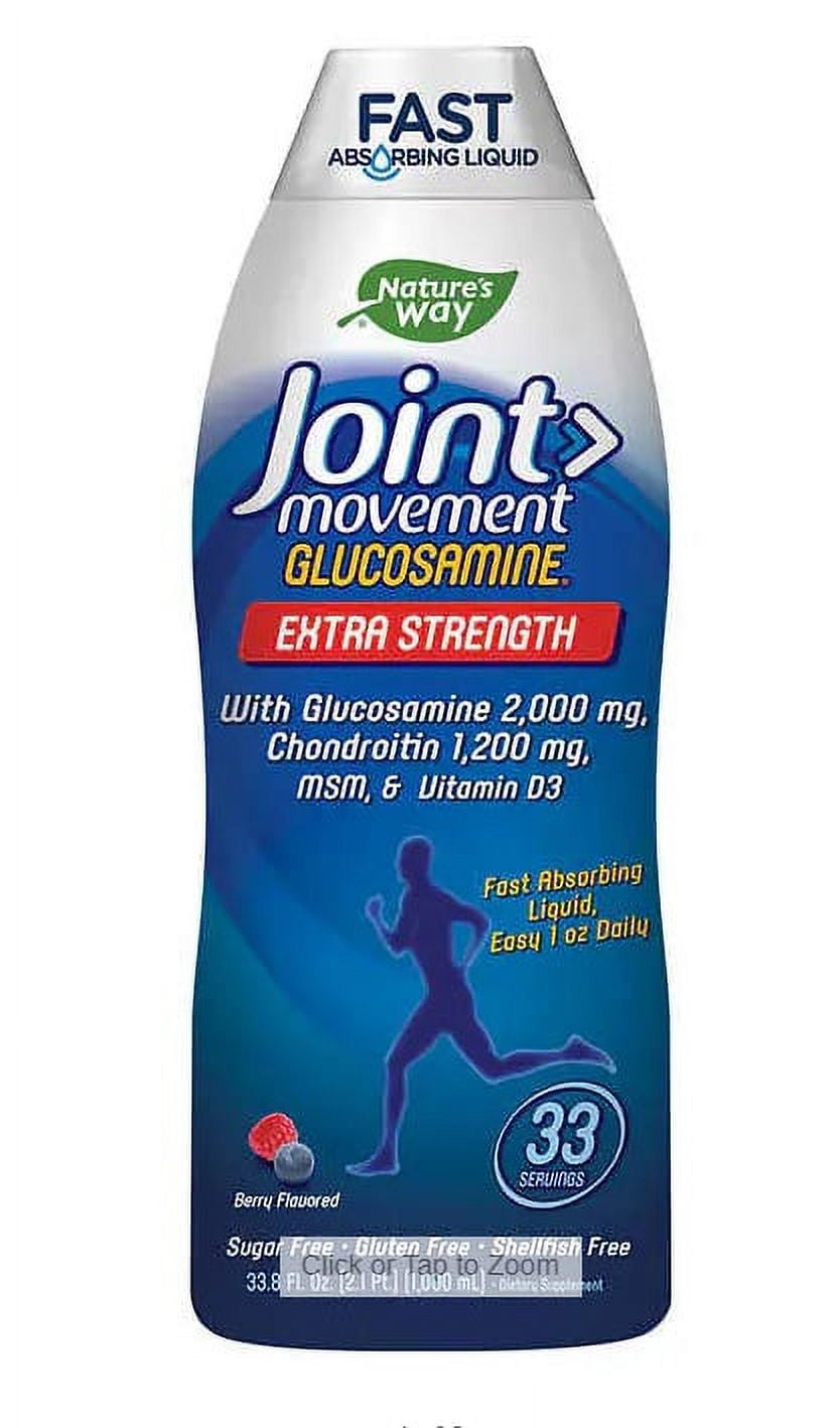 Nature's Way Joint Movement Glucosamine Extra Strength, 33.8 oz, 2000 ...
