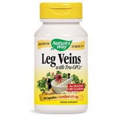 Nature's Way Leg Veins, VegCap 120 Count - Walmart.com
