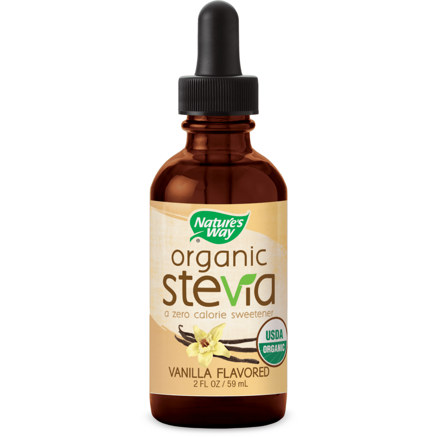 Nature's Way Organic Stevia zero calorie sweetener no bitterness ...