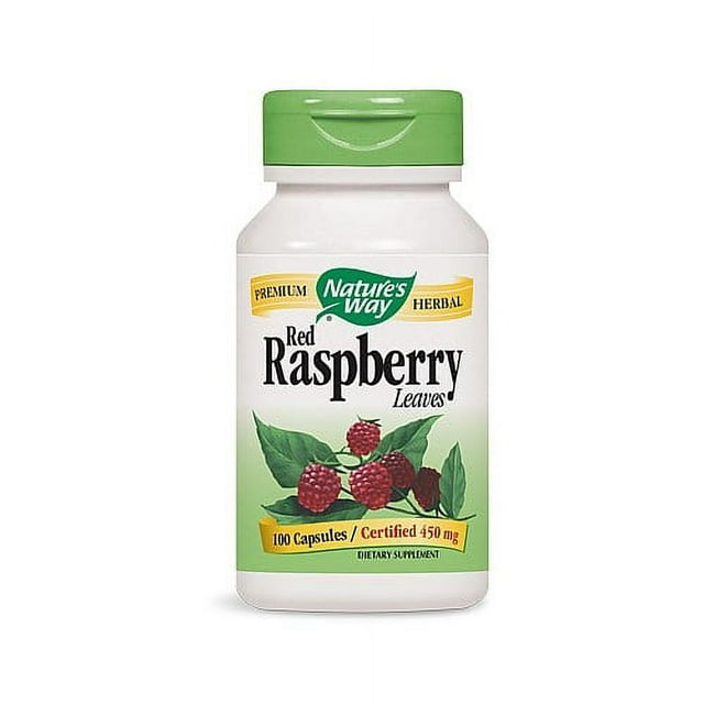 Nature's Way Red Raspberry Leaves 100 Capsules - Walmart.com