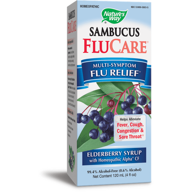 Nature's Way Sambucus FluCare Syrup, 4 Oz HSA/FSA Eligible - Walmart.com