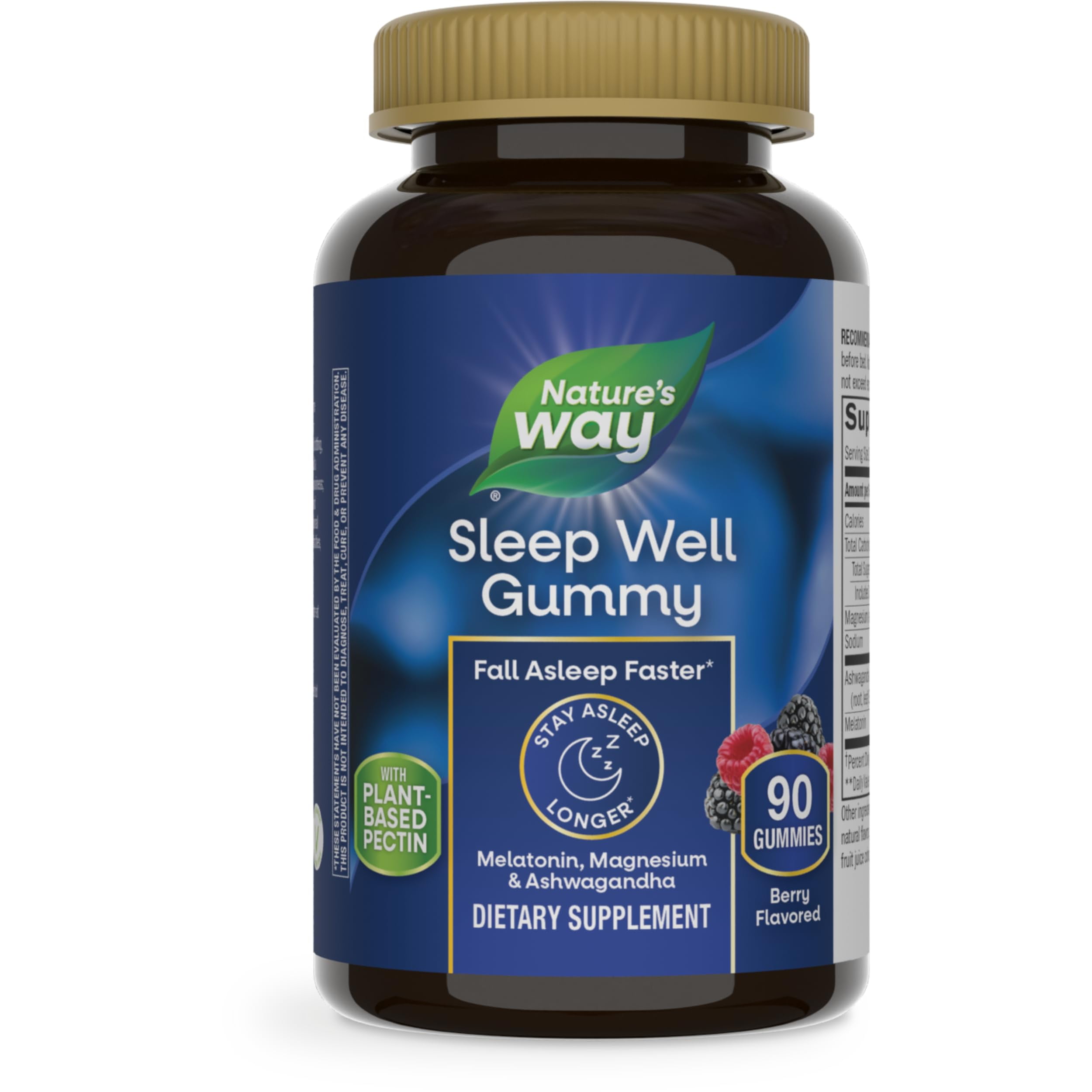 Nature’s Way Sleep Well Gummies, Sleep Support for Adults*, with ...