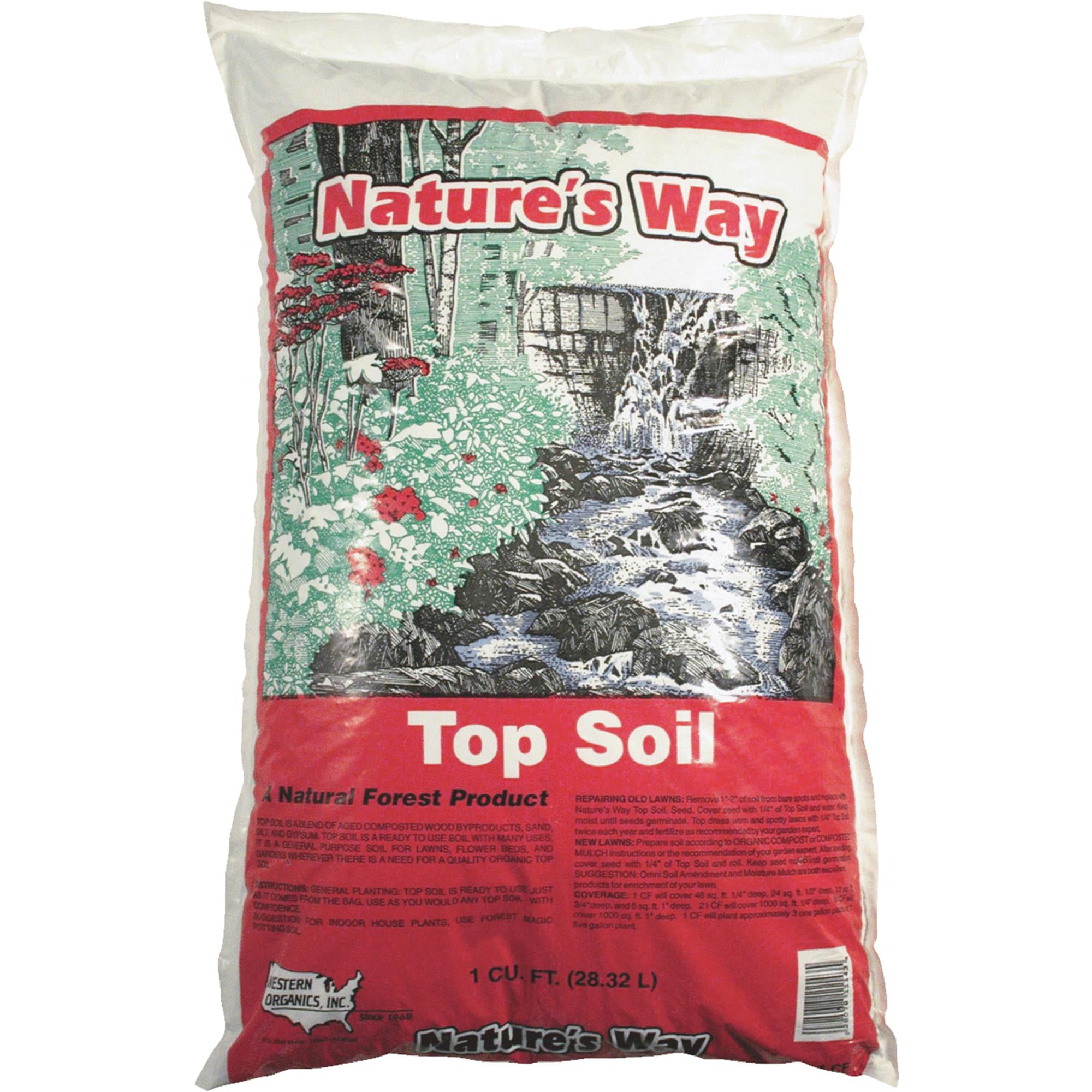 Nature's Way Top Soil, 1 Cu. Ft. - Walmart.com