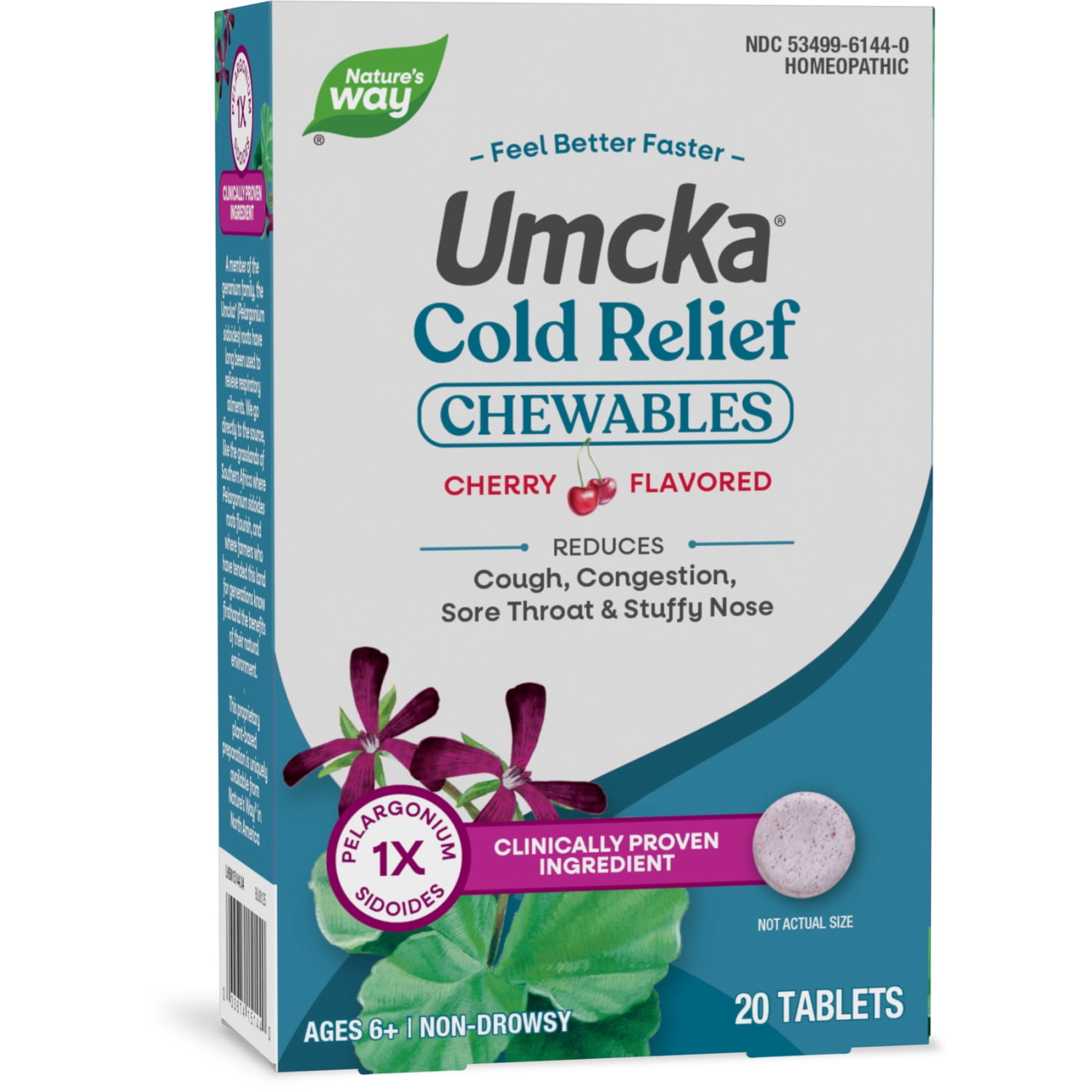 Nature's Way Umcka ColdCare, Natural Cold Medicine, Adults Remedy ...